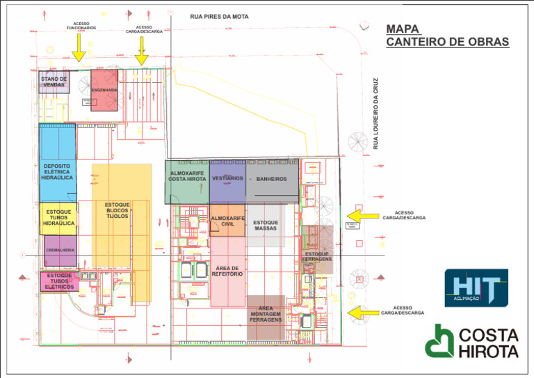 Mapa Canteiro Hit Aclimação 1ºss | PDF