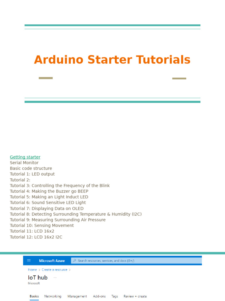 Raspberry Starter Tutorials | PDF | Digital Signal | Arduino