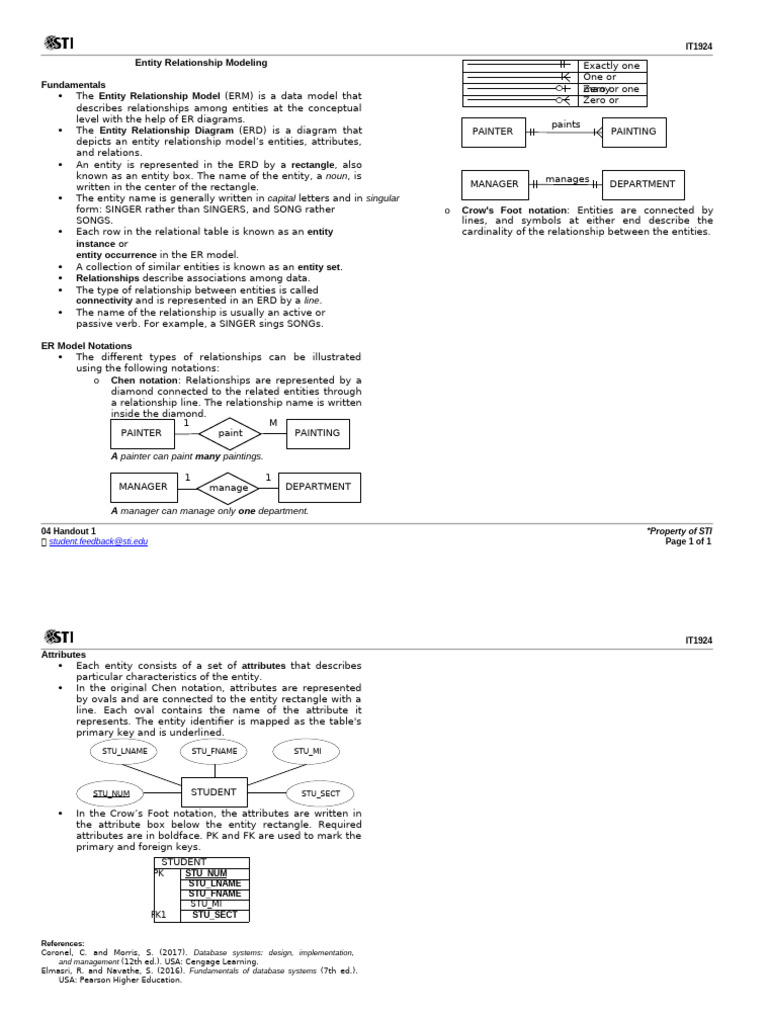 04 Handout 1 | PDF | Databases | Information Science