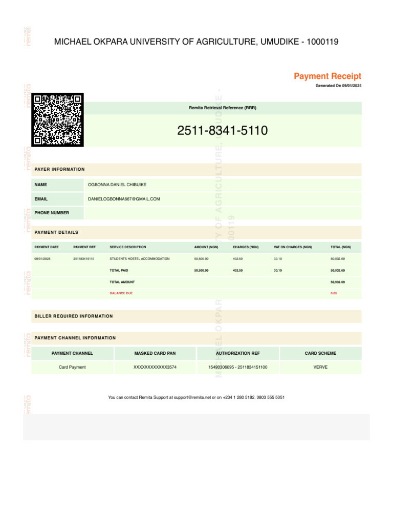 View Invoice Receipt | PDF