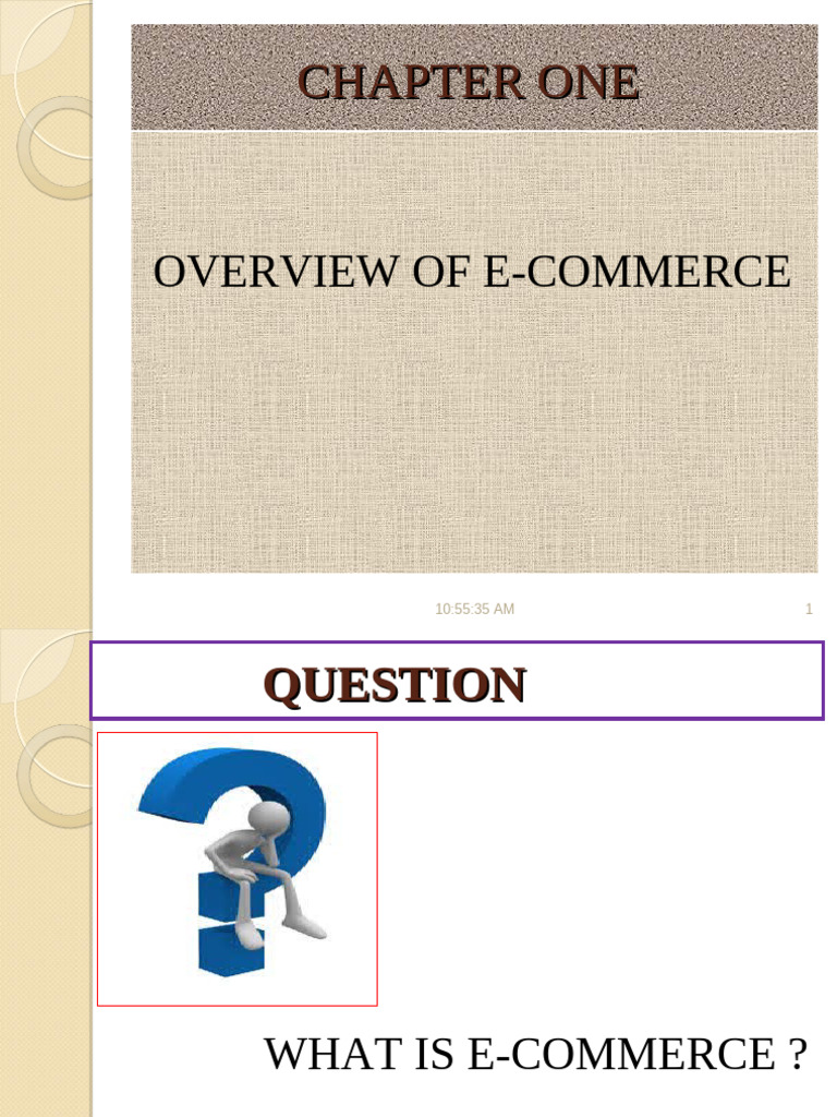 Understanding E-Commerce Basics | PDF | Electronic Data Interchange | E ...