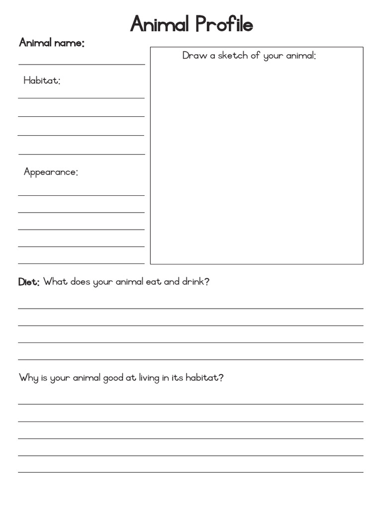 Animal Profile | PDF