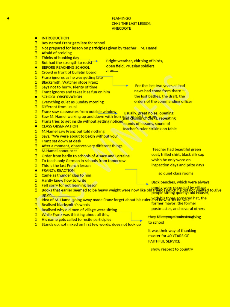 Last French Lesson & Lost Spring Insights | PDF | Mahatma Gandhi