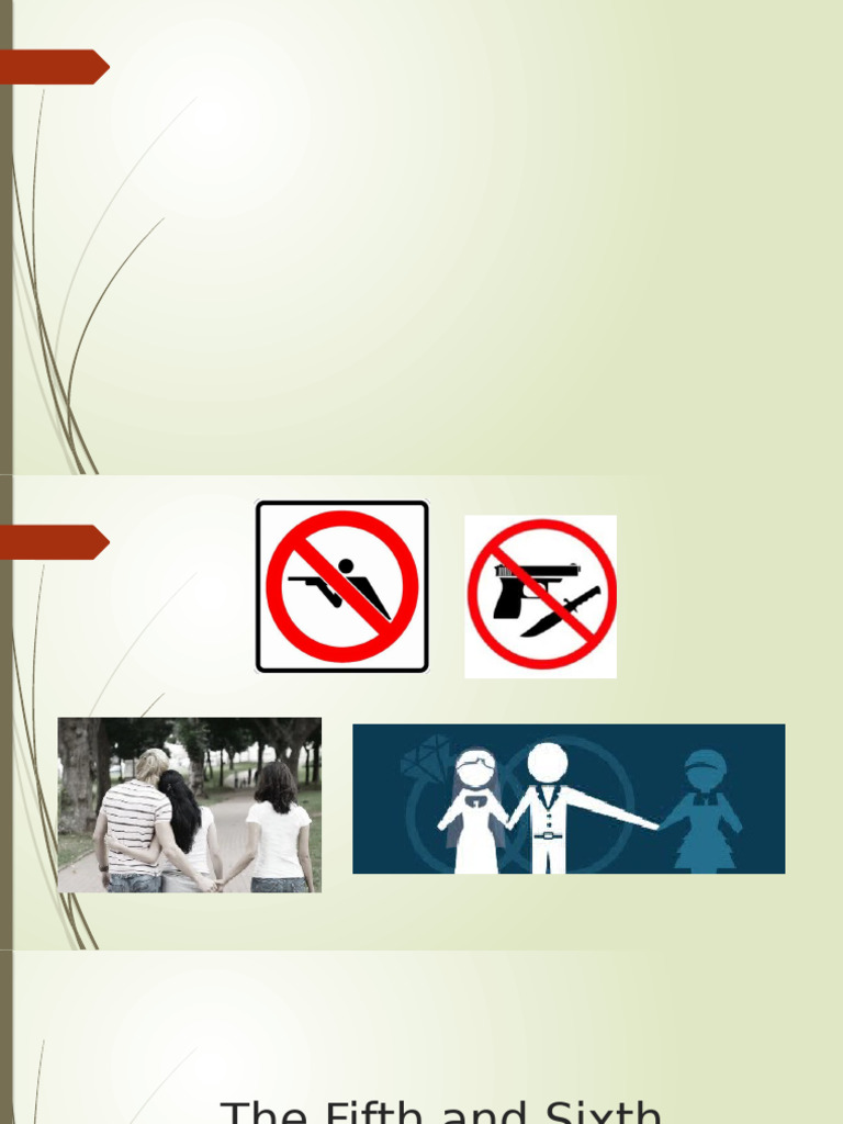 The Fifth and Sixth Commandments | PDF | Ten Commandments | Religious ...