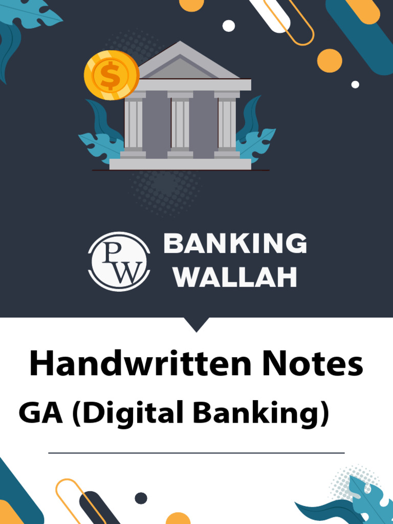 Digital Banking - Handwritten Notes | PDF
