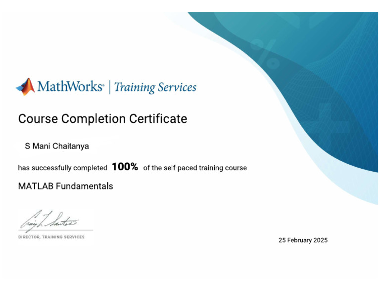 chaithu certificate 3128b 2 | PDF