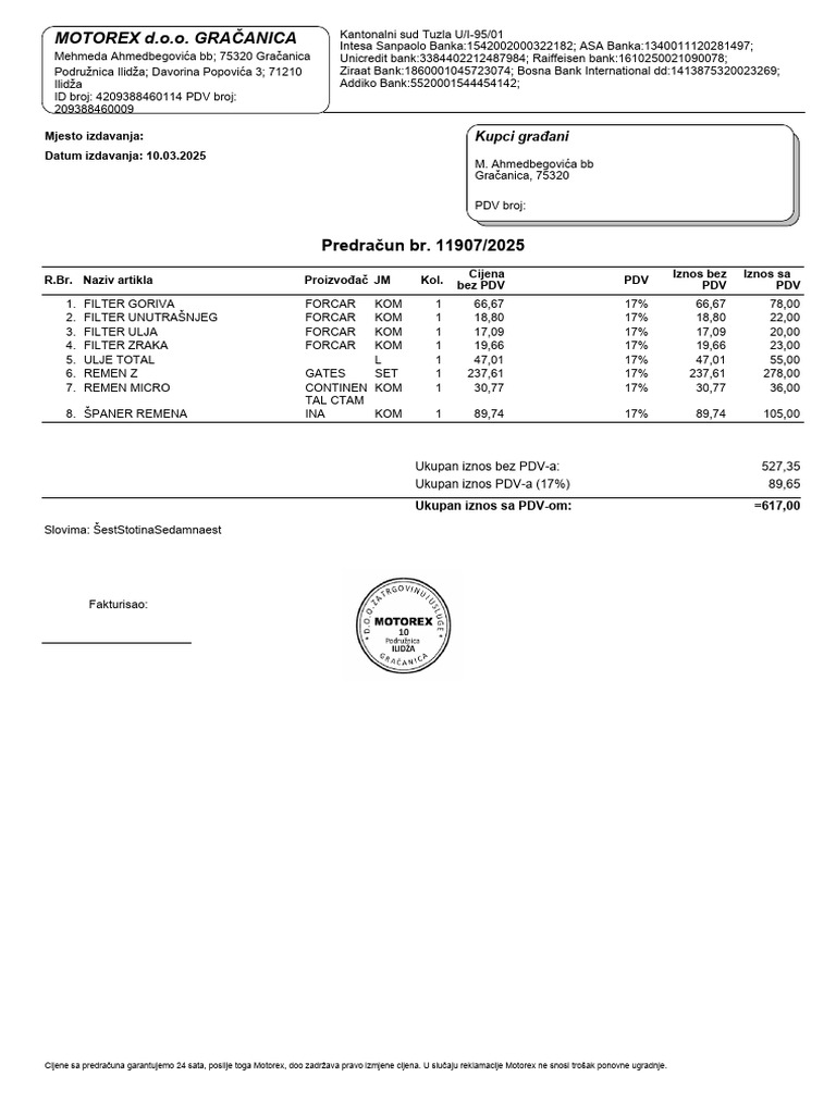 Predracun Pezo | PDF