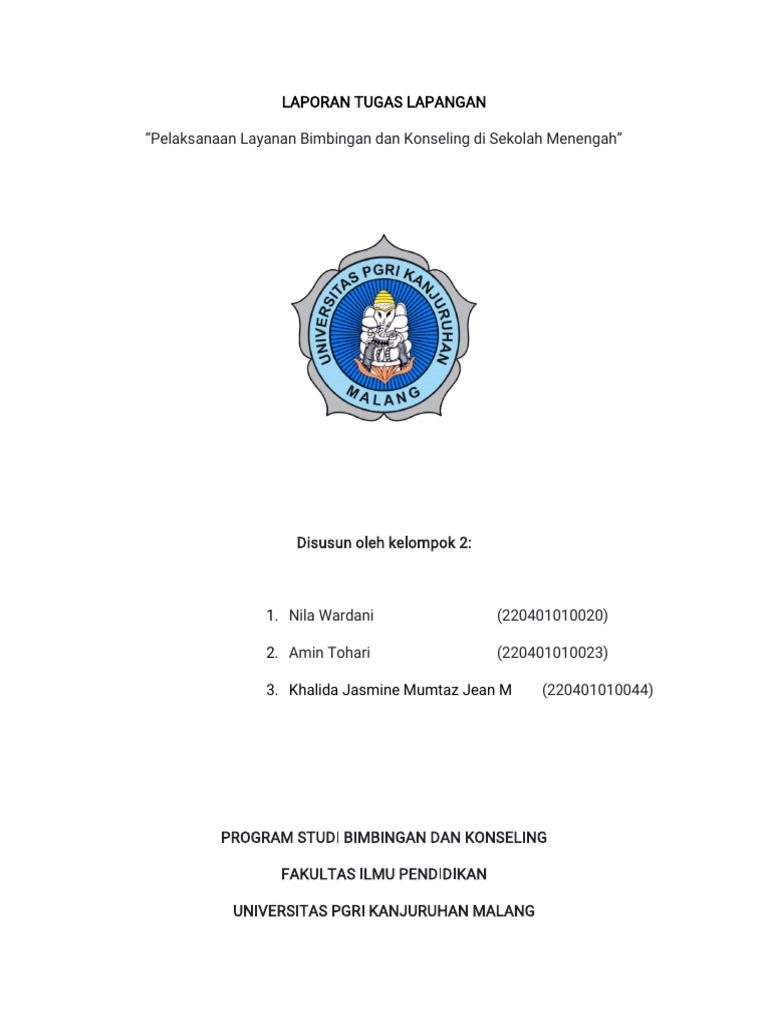 Observasi Bk Smk Kel 2 | PDF