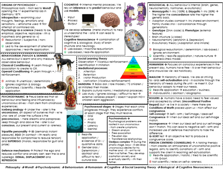 Approaches To Psychology | PDF