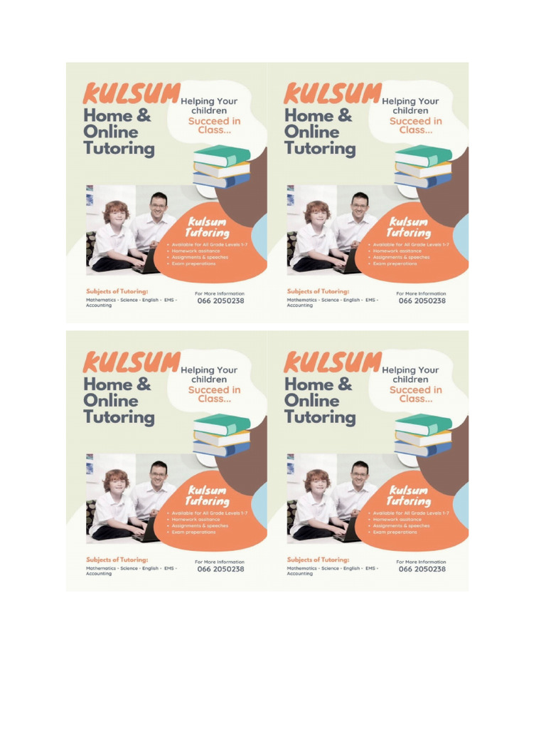 tution phamplets | PDF