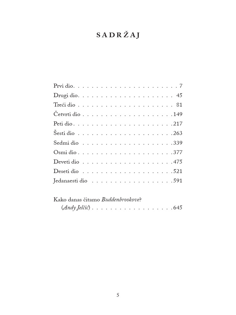 Sadrzaj Yhvu18l | PDF