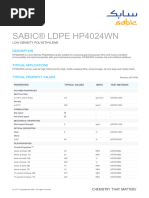 SABIC® LLDPE - 218WJ - Global - Technical - Data - Sheet | PDF | Strength Of Materials ...