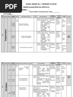 GRADE 9 Time Table | PDF