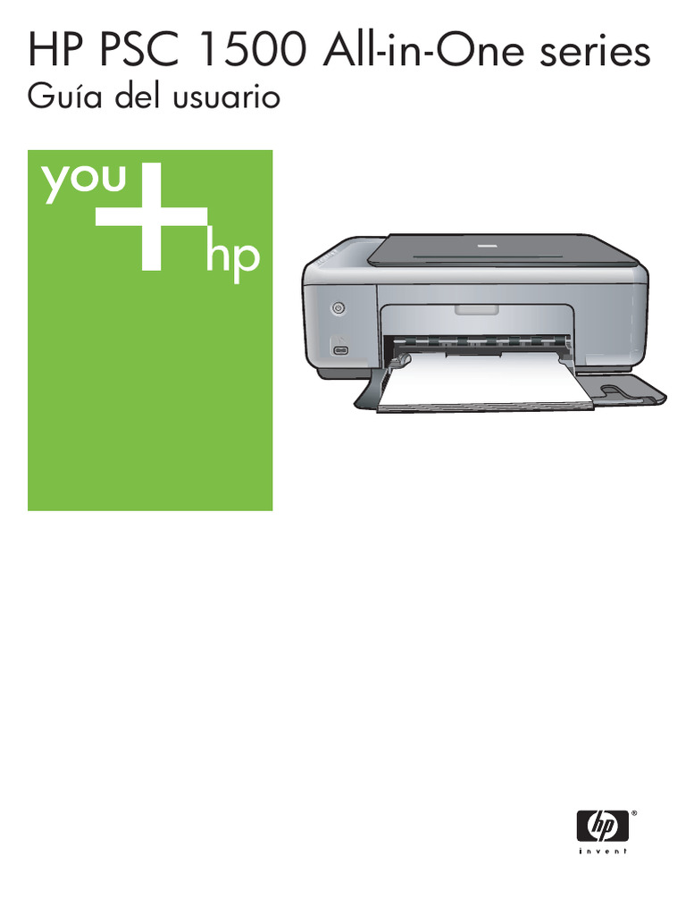 Impresora HP PSC 1500 All-in-One Series | PDF | Impresora (Computación ...
