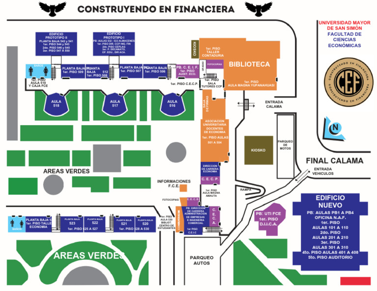 ? Mapa de la Facultad - CEF | PDF