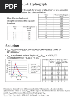 Unit Hydrograph Solved Problems | PDF | Mathematics | Applied Mathematics