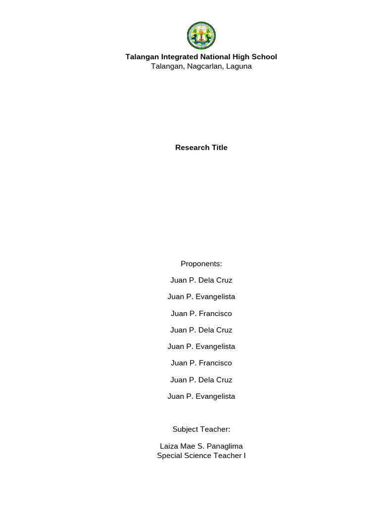 Research Proposal Template | PDF | Data | Techniques