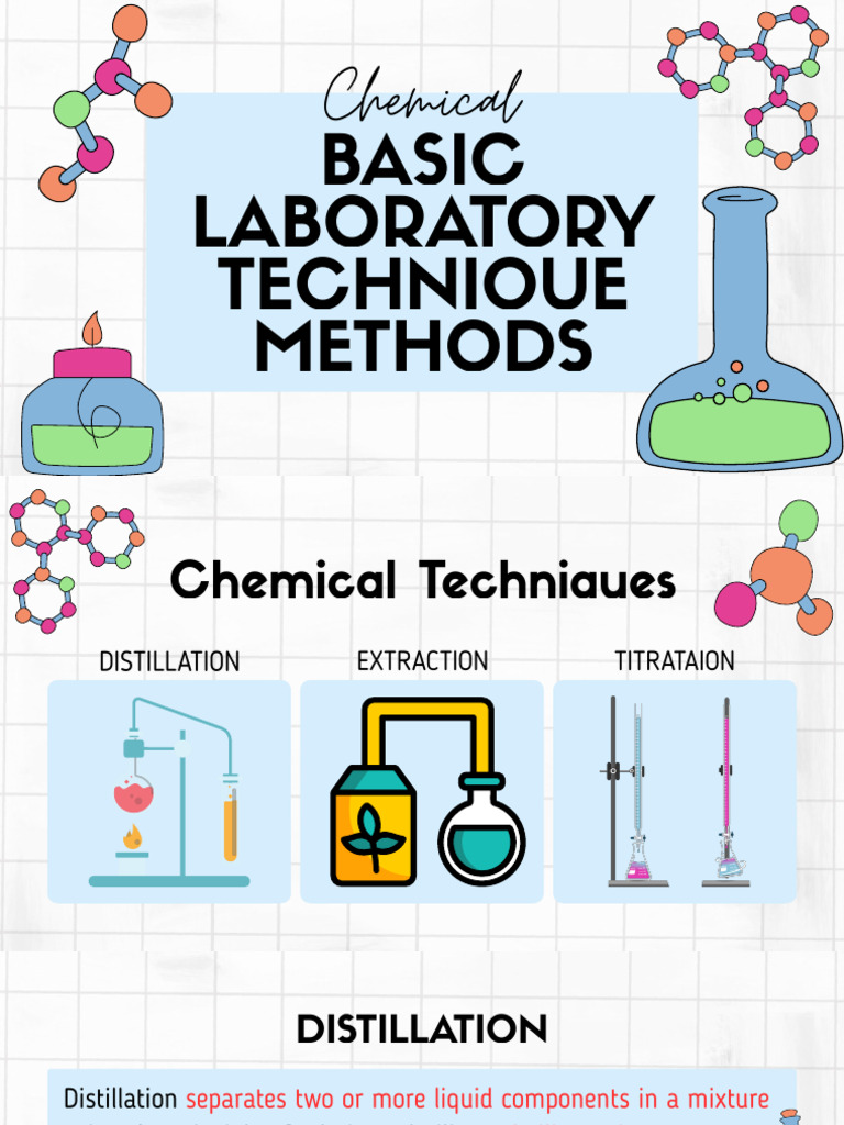 Lesson 4. Chemical Techniques | PDF