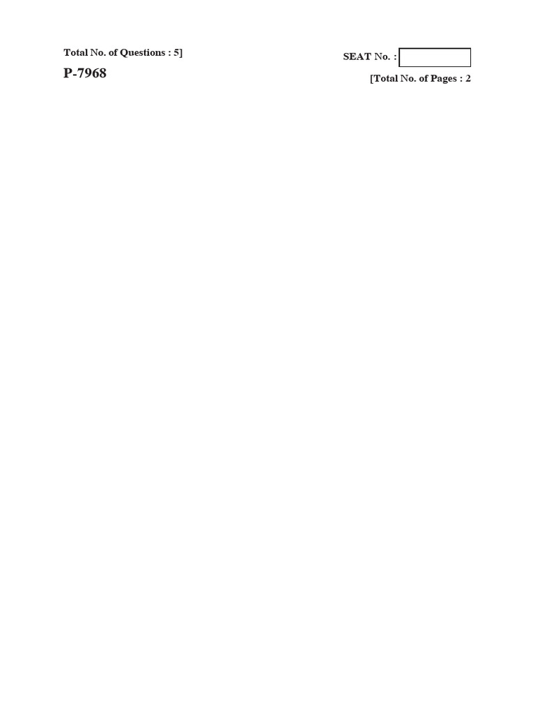 IEBE Question Paper Sppu | PDF