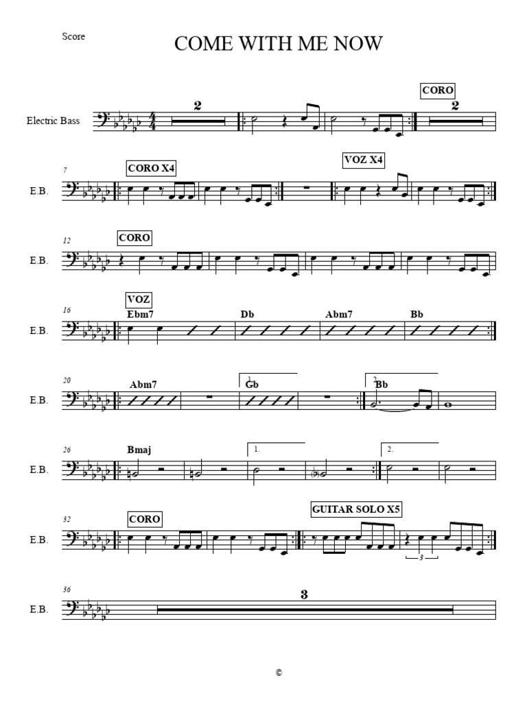 Come With Me Now | PDF