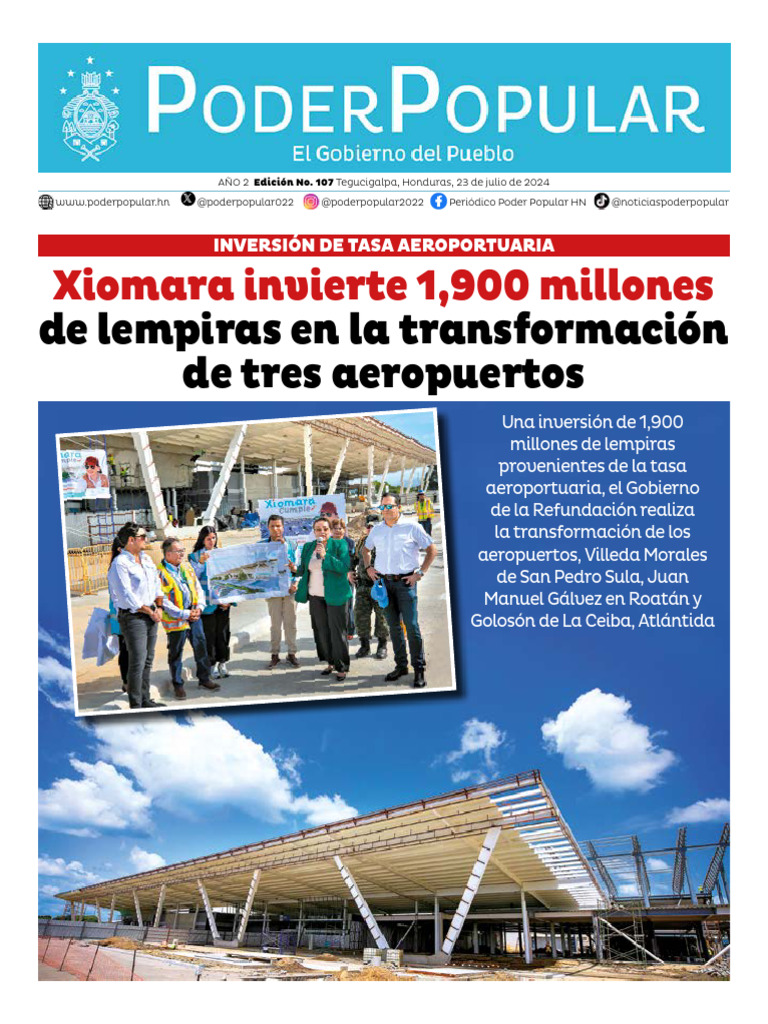 Transformación de aeropuertos en Honduras | PDF | Honduras | Aeropuerto