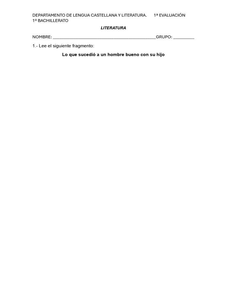 Literatura (Modelo 2) | PDF