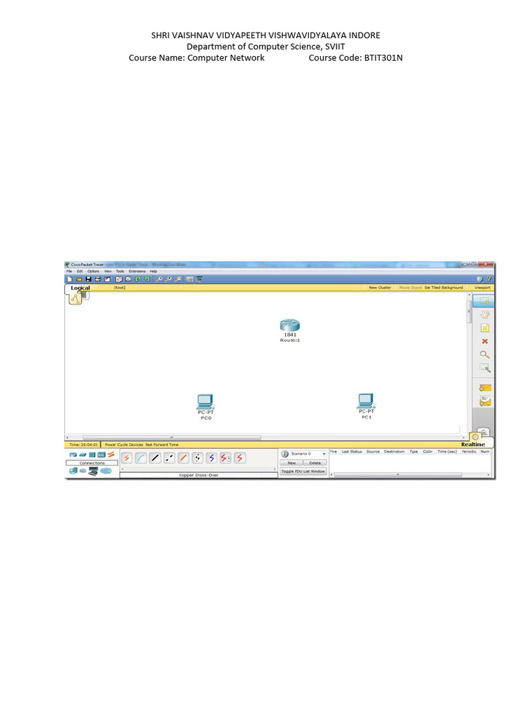 Exp3 - Communication Between PC. | PDF | Computer Network | Router (Computing)