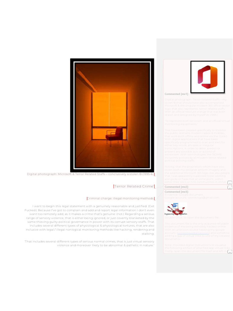 (VR) Terror Related Crimes | PDF | Virtual Reality