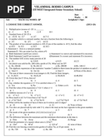 Maths Half Yearly Question Papers Class 7 | PDF | Numbers | Mathematics