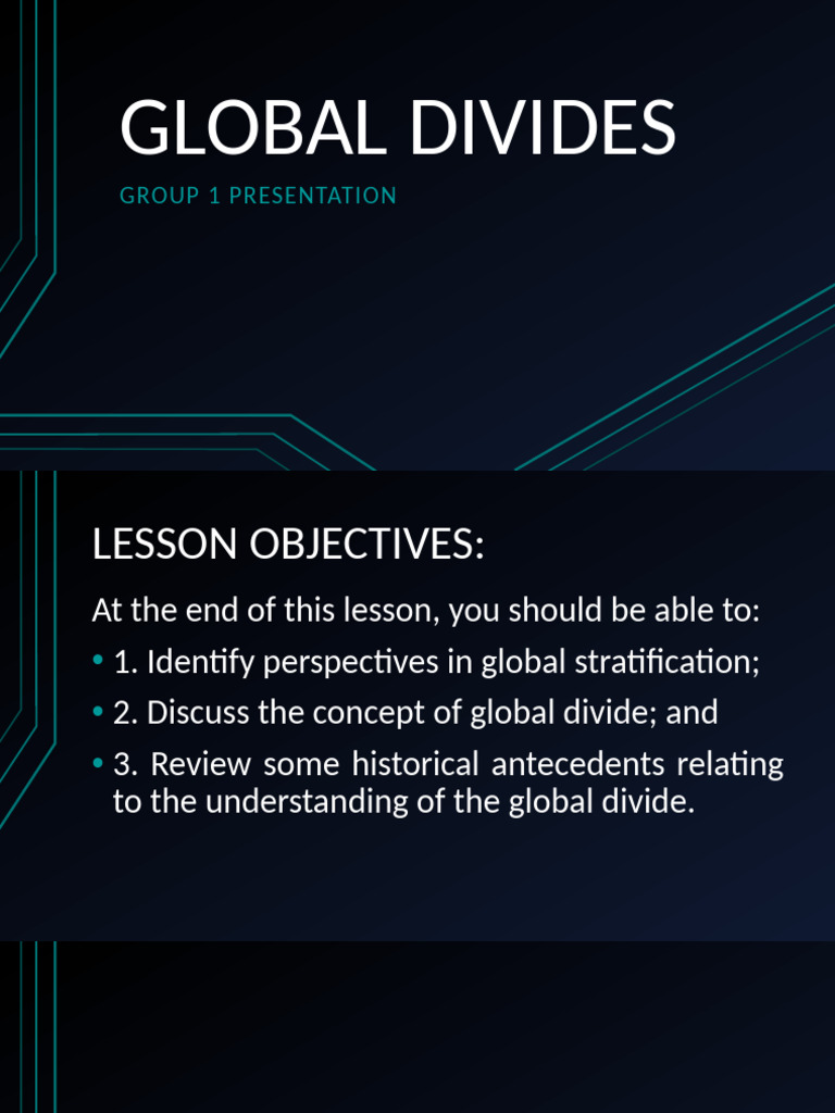 Global Divides | PDF