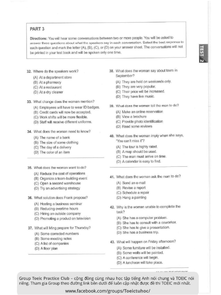 Ets Lc New Format. | PDF