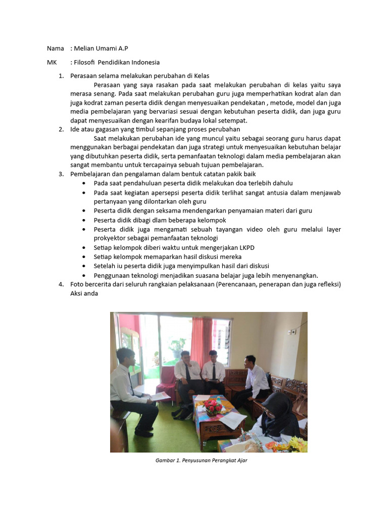 Koneksi Antar Materi 2 FPI Topik 2 Melian Umami | PDF