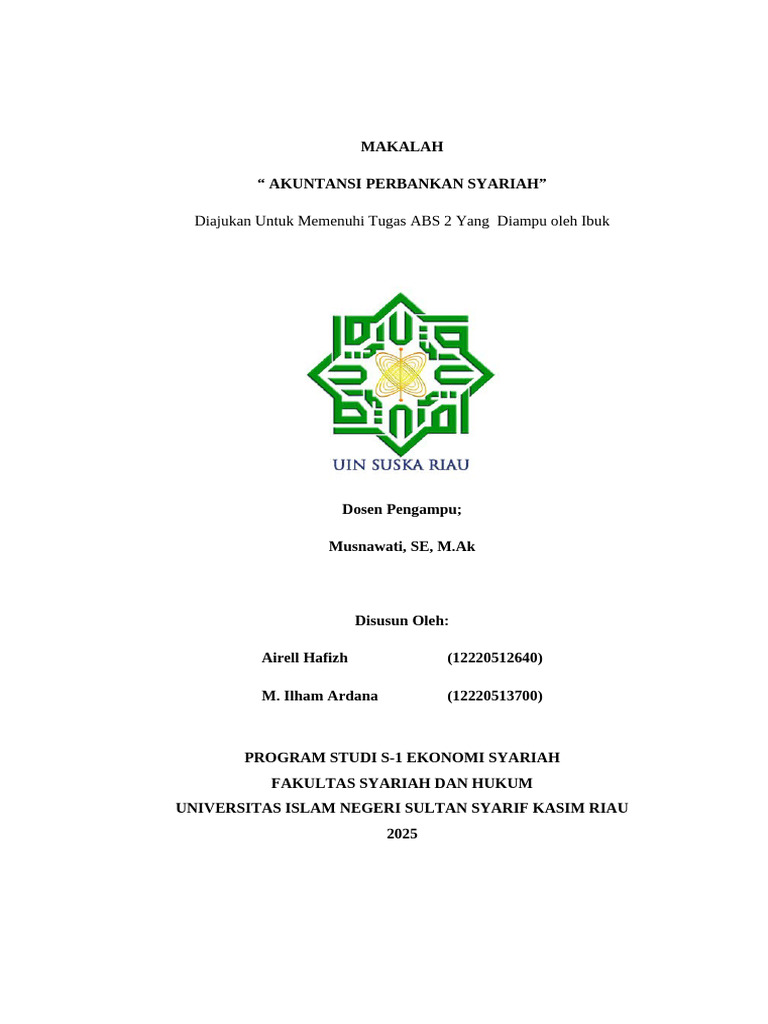 ABS II Hafizh Ilham | PDF