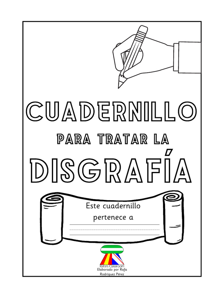 Cuadernillo Disgrafía | PDF | Lápiz