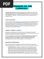 Understanding the Tragedy of the Commons | PDF