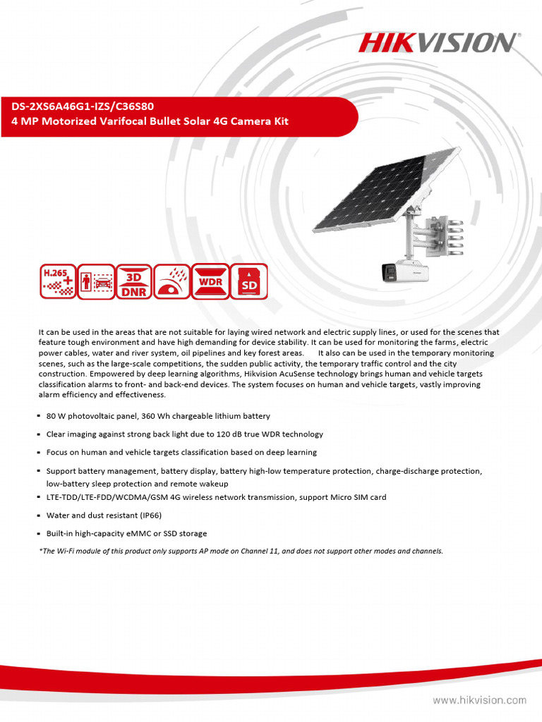 DS-2XS6A46G1-IZS C36S80 Datasheet 20240402 | PDF | Camera Lens ...