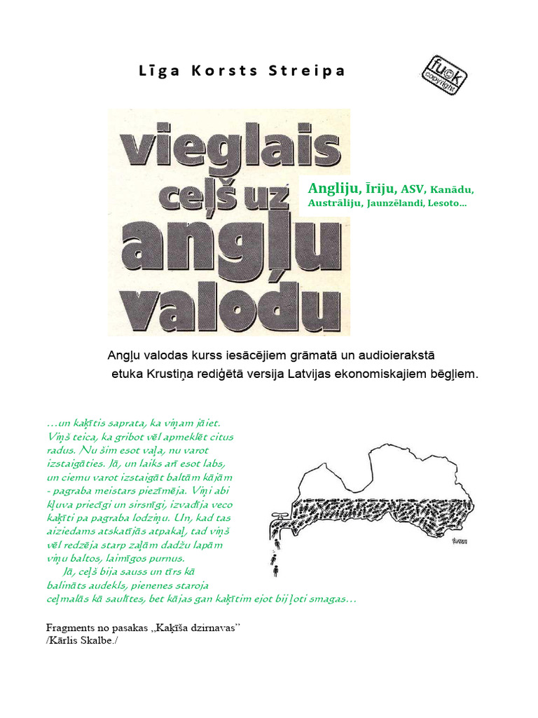 Vieglais Cels Uz Anglu Val | PDF