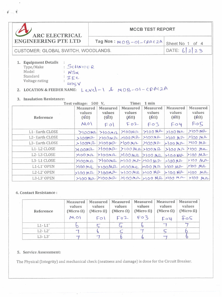 MDB Test Report | PDF