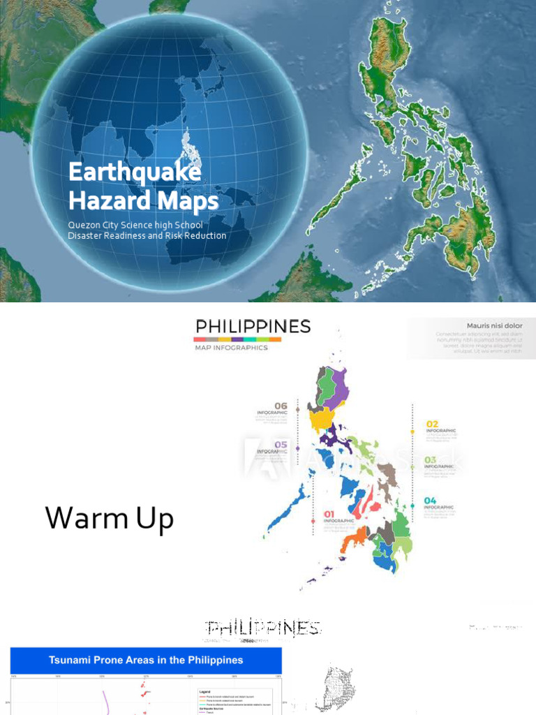DRRR08 - Earthquake Hazard Maps | PDF | Earthquakes | Geology