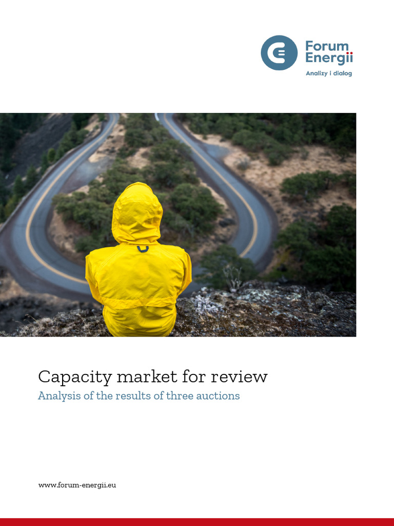 Capacity Market For Review Net | PDF | Market (Economics) | Auction