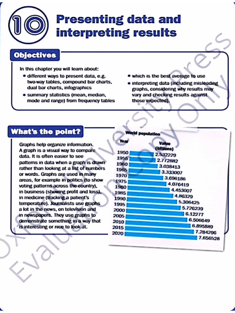 CH 10-Presenting Data and Interpreting Results | PDF