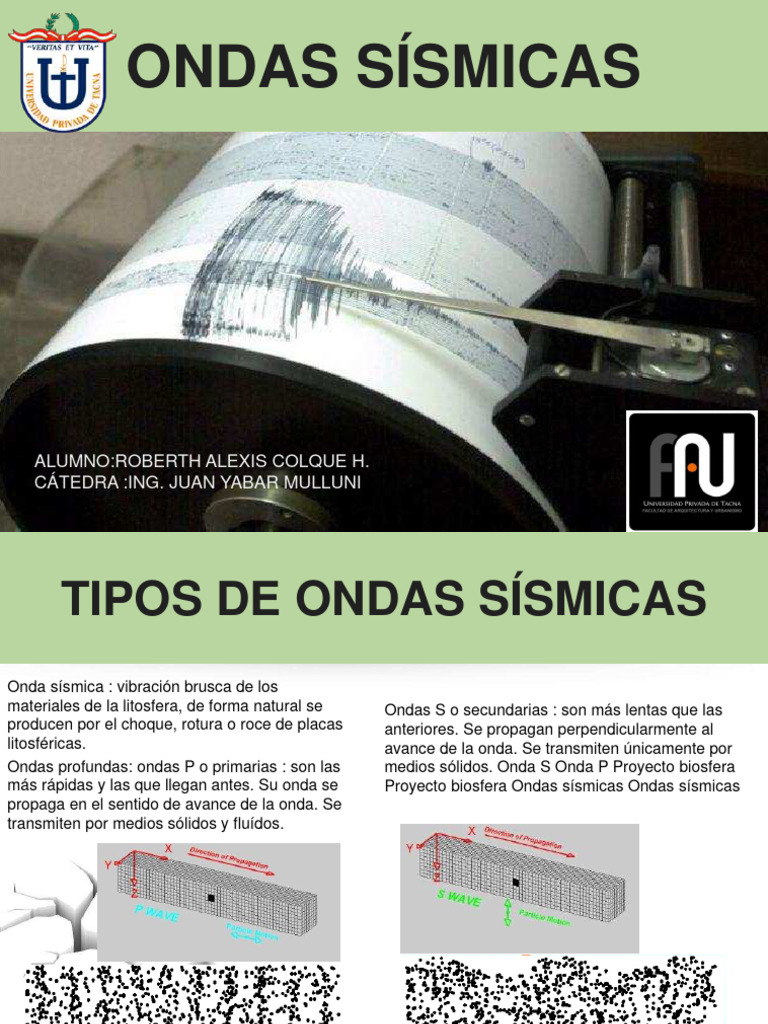 Ondas Sismicas | PDF | Temblores | Olas