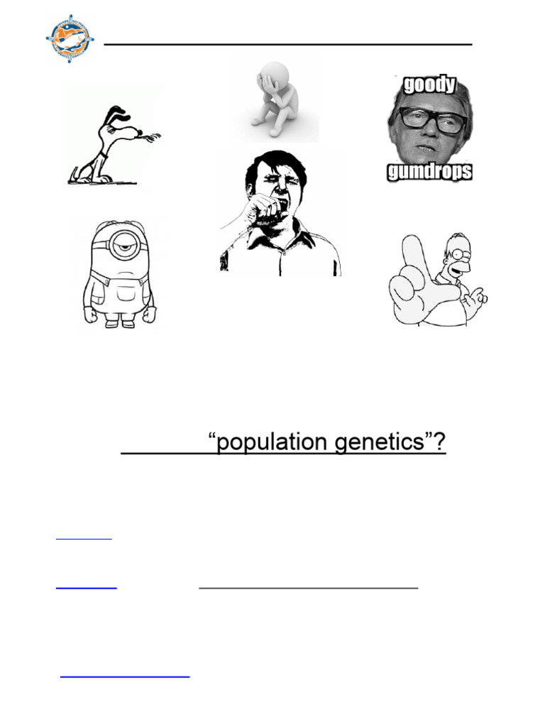 03 Introduction To Population Genetics | PDF | Population Genetics ...