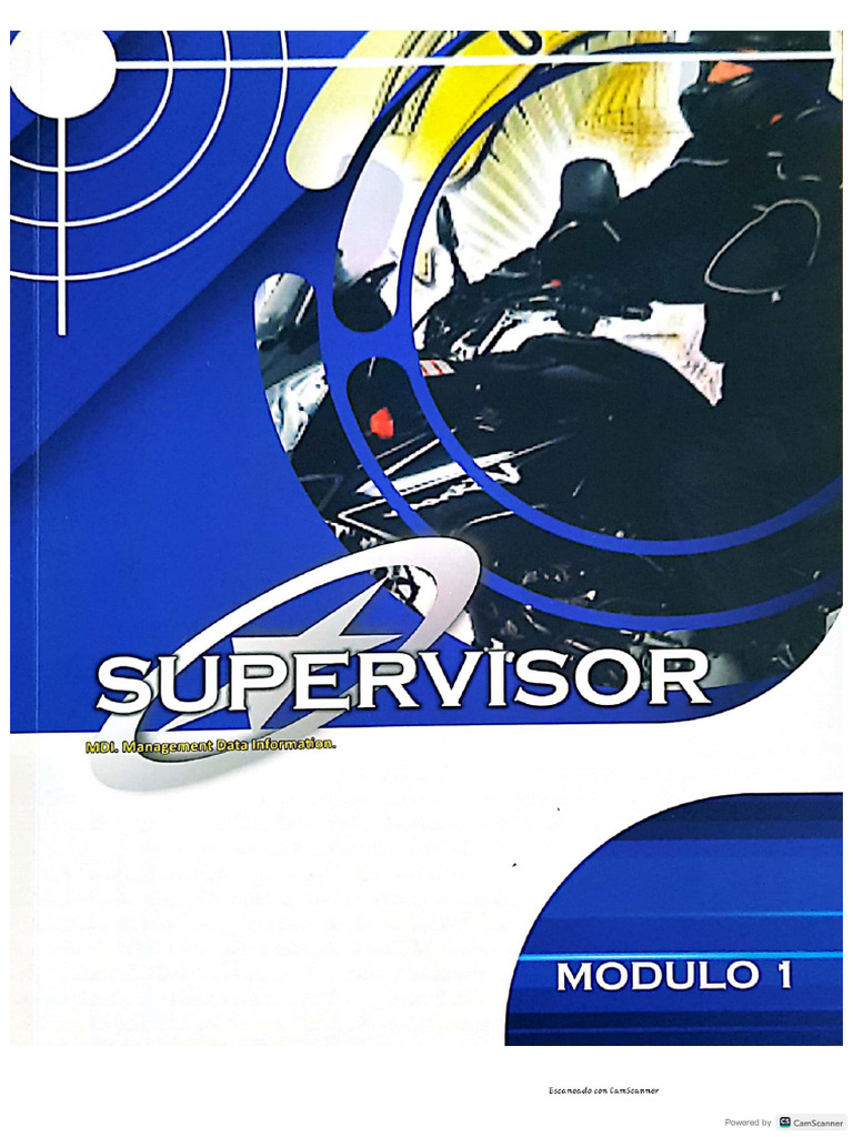 CARTILLA OFICIAL SUPERVISOR | PDF