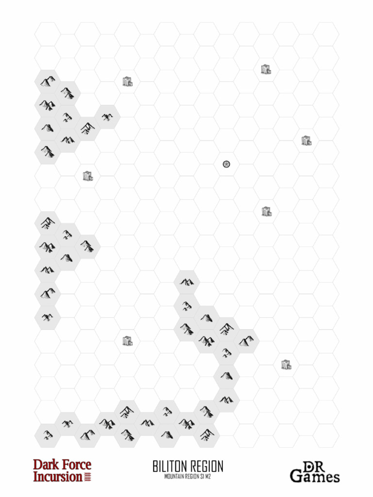 Dark Force Incursion - Biliton Region Map - S1 M2 | PDF