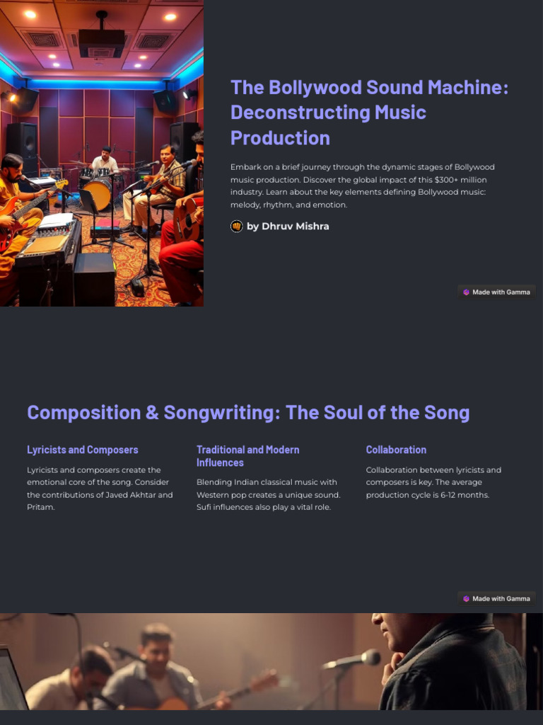 The Bollywood Sound Machine Deconstructing Music Production | PDF | Singing | Musicology
