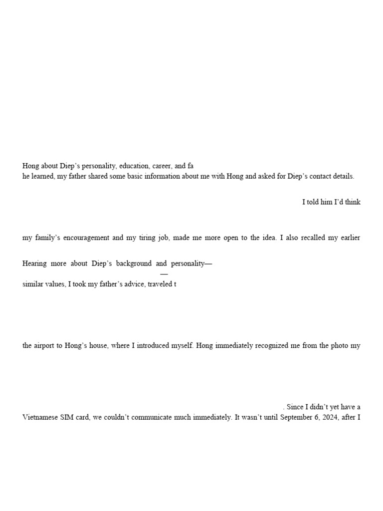 Relationship Timeline | PDF