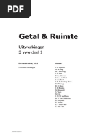 VWO Wiskunde A - Deel 3 - Uitwerkingenboek | PDF