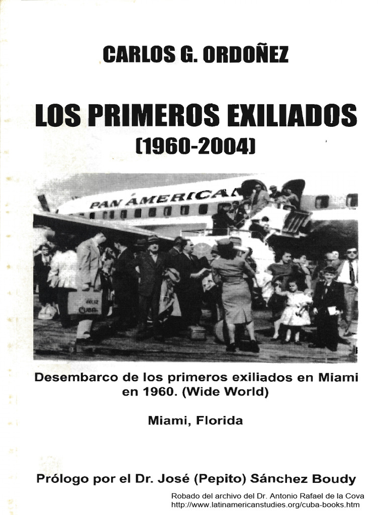 Primeros Exiliados | PDF | Cuba