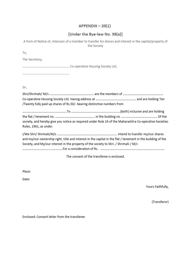 Appendix 20 (1) Bye Lawsno.38 (A) | PDF